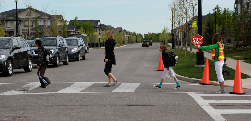 Getting to School - Buffalo Rubbing Stone School